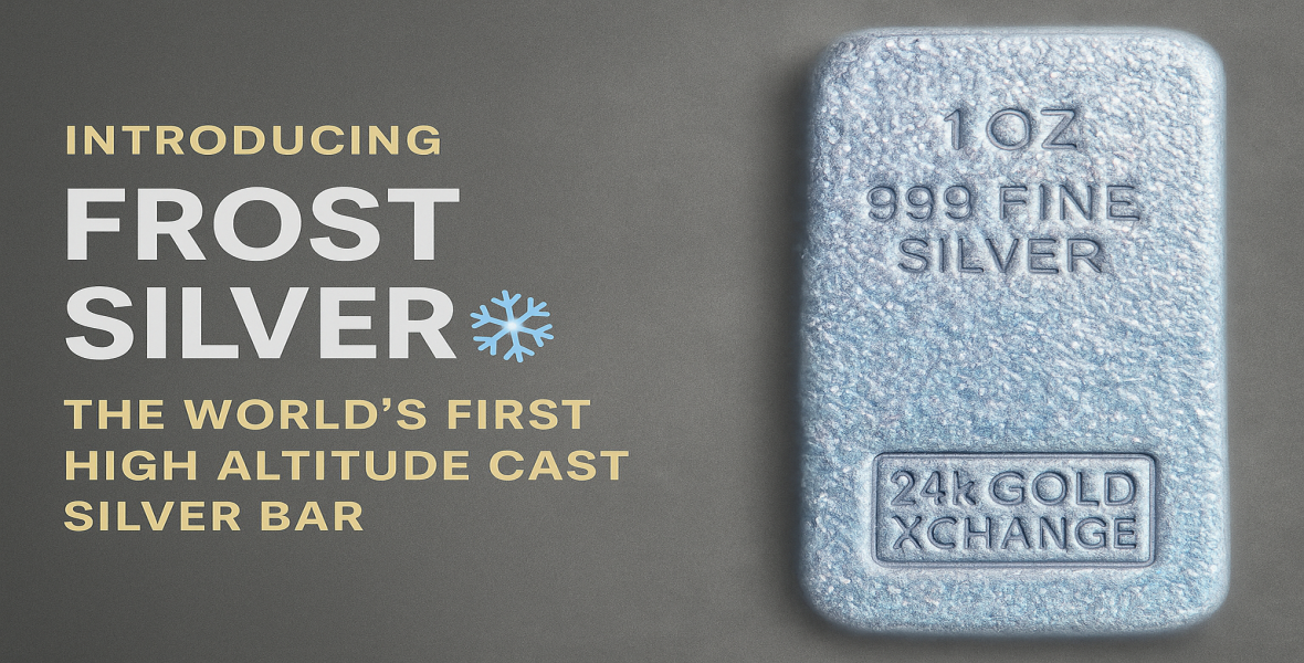 24k Gold Xchange LLC - ️ Introducing Frost Silver: The World's First ...